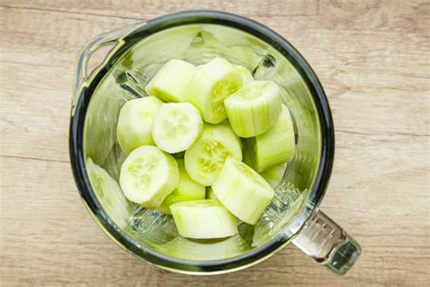 Ginger Cucumber Juice Lemonade Refreshing And Revitalizing