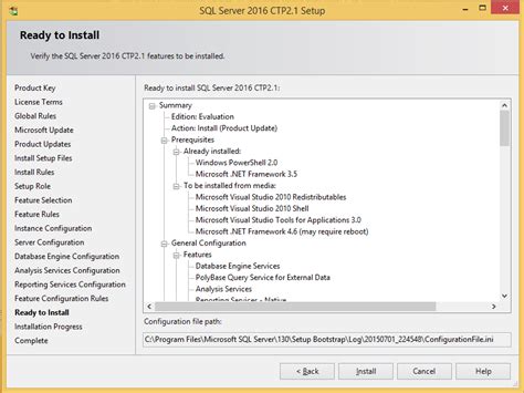 dinesh s blog being compiled installing sql server 2016 ctp 2 1 step by step and