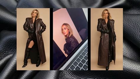 Louise Redknapp In Long Leather Coat Youtube