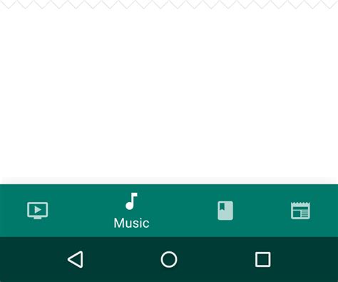 bottom navigation components material design