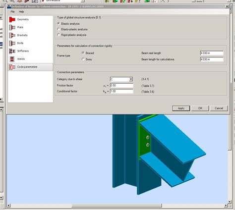 solved code parameters for bolted connection autodesk community