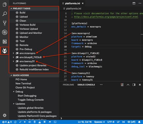 platformio ide for vscode platformio latest documentation irasutoya