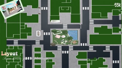 Bloxburg Town Series Part 1 Layout Speedbuild Xxmxxnliqhtxx Youtube