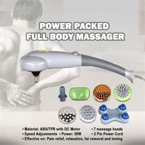 Iris 7 In1 Magic Electric Handheld Massager Hyper Cart