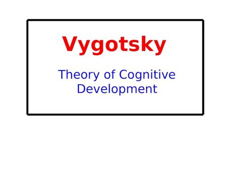 Lev Vygotsky 1896 1934 Was A Russian Developmental Psychologist Hot