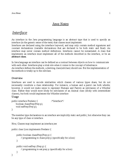 java notes class computer programming method computer programming