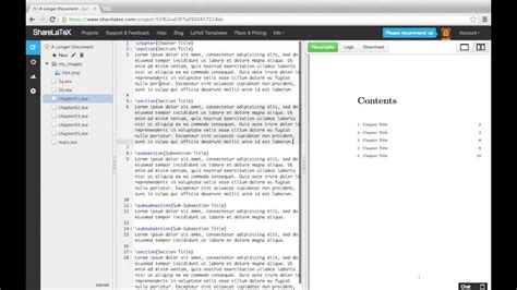 latex tutorial pt 7 longer documents youtube