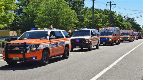 Fire Trucks Lights And Sirens Parade Stafford Twp Founders Day Parade 6
