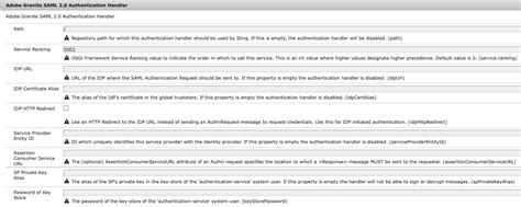 how to configure security assertion markup language saml for adobe