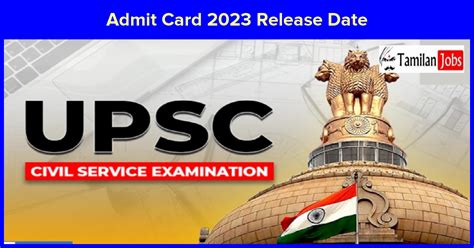 Upsc Cse Admit Card 2023 Release Date Civil Service Pre Exam On 28 May