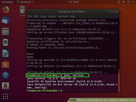 how to install oracle java jre on ubuntu linux with pictures