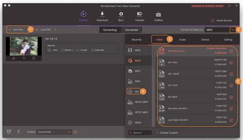 top 3 ways to convert mp4 to avi mac and free online