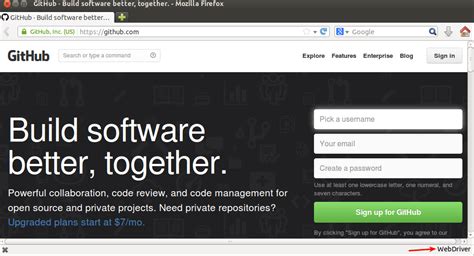 working with phpunit and selenium webdriver