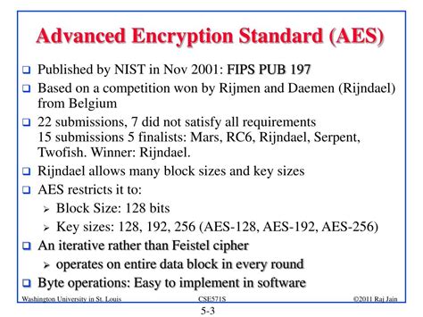 ppt advanced encryption standard aes powerpoint presentation free