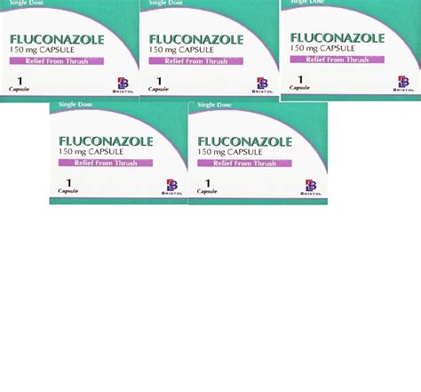 Vaginal Thrush Capsules 150mg Oral Fluconazole Yeast Infection Capsule
