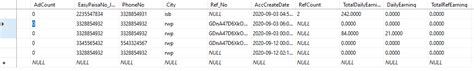 sql update data in current row when only one column