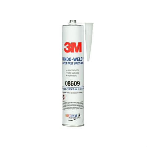 3m™ Windo Weld™ Super Fast Urethane 08609 Black 10 5 Fl Oz Cartridge