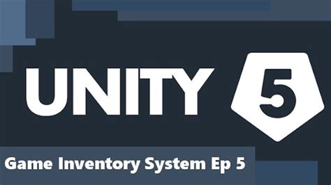unity 5 inventory system ep5 adding mutiple items youtube