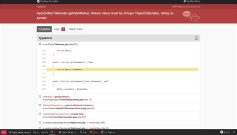 doctrine symfony can t chain getter methods stack overflow