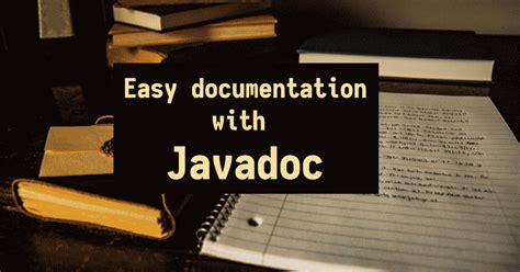 easy documentation with javadoc 2023 incus data programming courses