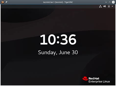 how to install vnc server on rhel 8