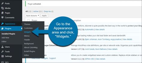 how to add custom sidebars with dynamic widgets in wordpress greengeeks