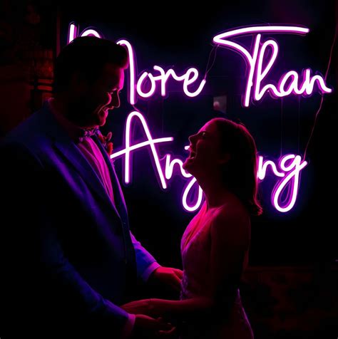 Custom Neon® Wedding Sign Ideas For The Marquee Reception Bar Disco