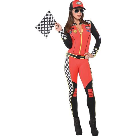 Race Car Driver Couple Costume Carxh