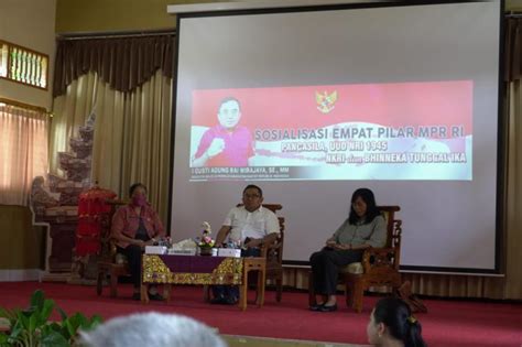 Sosialisasi Empat Pilar Mpr Ri Di Sman 1 Kuta Selatan Bangkitkan
