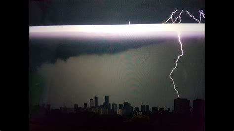 Severe Thunderstorm In Toronto Ontario July 19 2020 Youtube