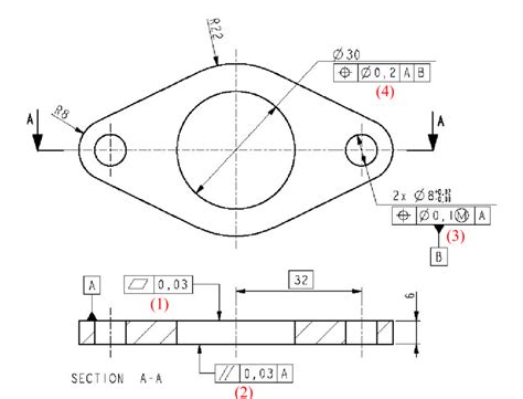 Geometric Tolerance Symbols Drawing