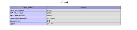 php 7 1 oauth extension with request engine support using curl oauth