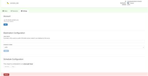 zendesk talk integration and expected data blendo