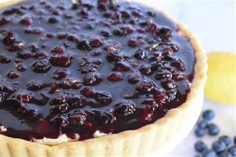 Blueberry Lemon Mascarpone Tart This Delicious House