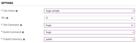 webapp staticsite template