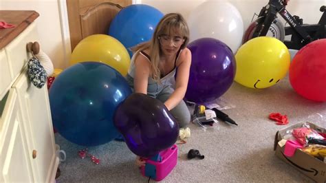 Blowing Up Geo Blossom Jewel Themed Balloons Youtube