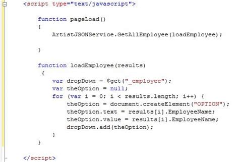 ajax enabled wcf service techbubbles
