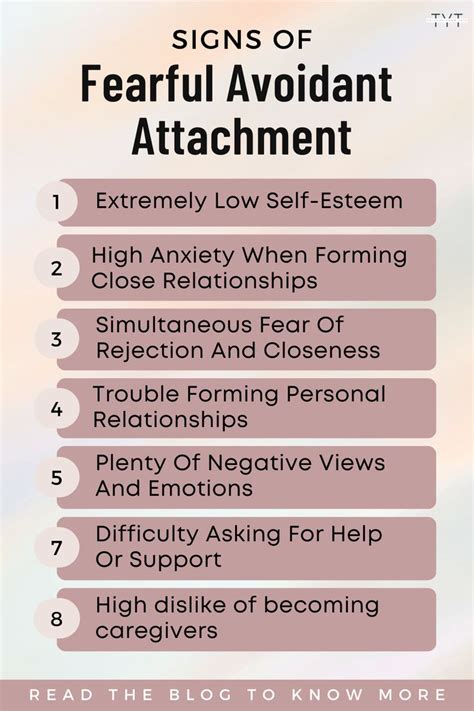 Signs Of Fearful Avoidant Attachment In 2023 Attachment Theory