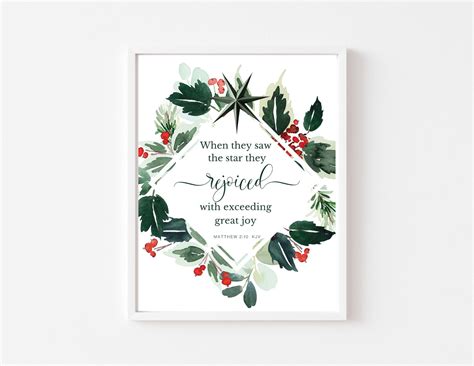 Christmas Bible Verse Bundle Set Of 3 Christmas Bible Verse Printable