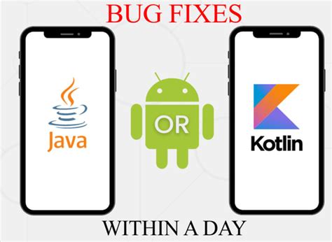 fix bugs in your android app using kotlin java by the shadow gh fiverr