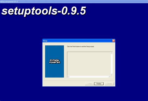 programando python setuptools 0 9 5