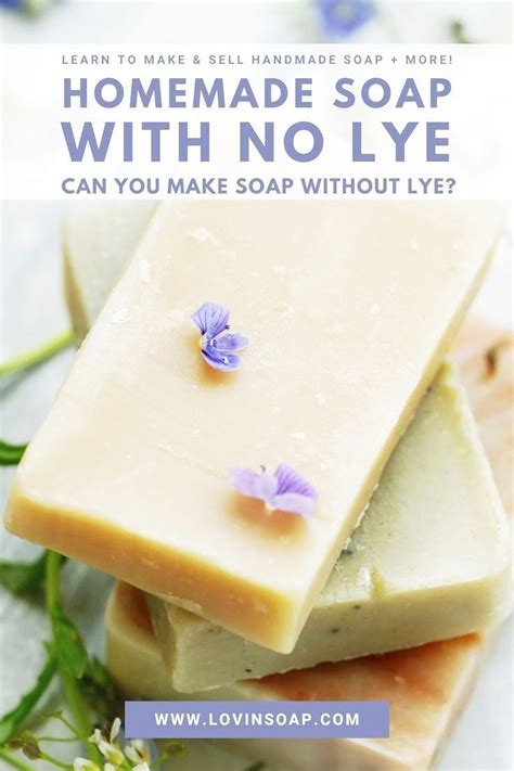 How To Make Soap Without Lye Soap Making Home Made Soap Shea Butter