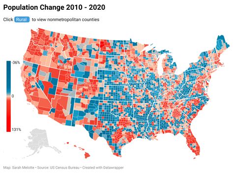 Rural Counties With The Most Population Loss Voted The Most Democratic