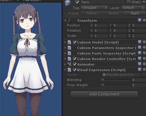 表情・ポーズを切り替える sdkチュートリアル live2d manuals and tutorials
