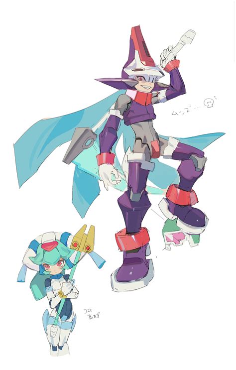 mayutsuba mono pandora mega man prometheus mega man mega man