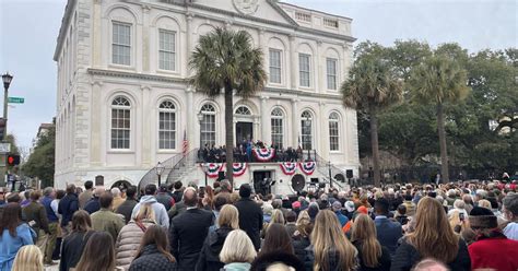 Charleston Mayor William Cogswell Sworn With Biden Nearby Editorials