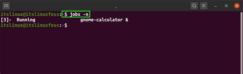 how to use jobs command in linux its linux foss