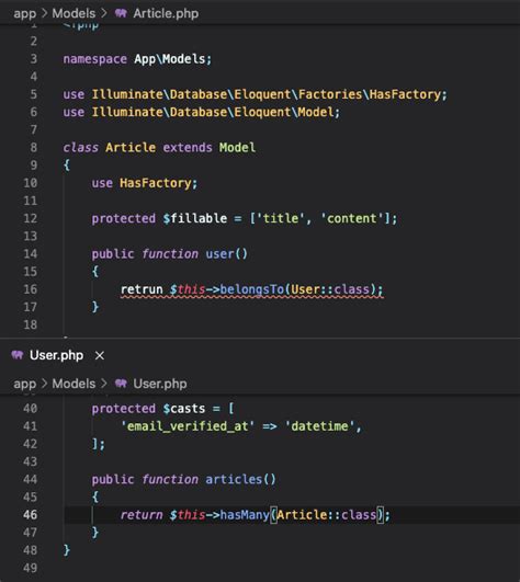 php laravel has undefined contstant appuser from tinker ← php laravel