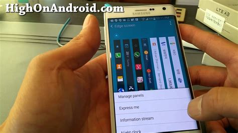 Galaxy Note Edge Unboxing Youtube