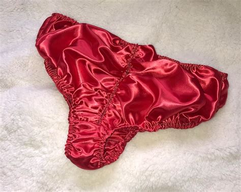 Satin Ruched Bottom Panties Etsy Australia